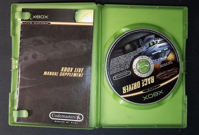 H0201 XBOX V8 Supercars Australia Race Driver With Booklet used Game ...