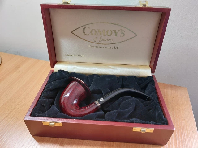 RARE COMOY'S OF London Limited Edition Millennium Pipe Made in 2000 ...