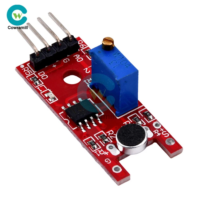 MICROPHONE AMPLIFIER MODULE Sound Module MIC Module Microphone Voice ...