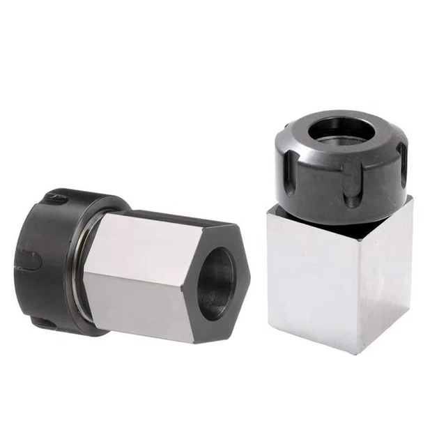 SQUARE ER-32 COLLET Block Lathe Engraving Machine Spring Chuck Holder ...