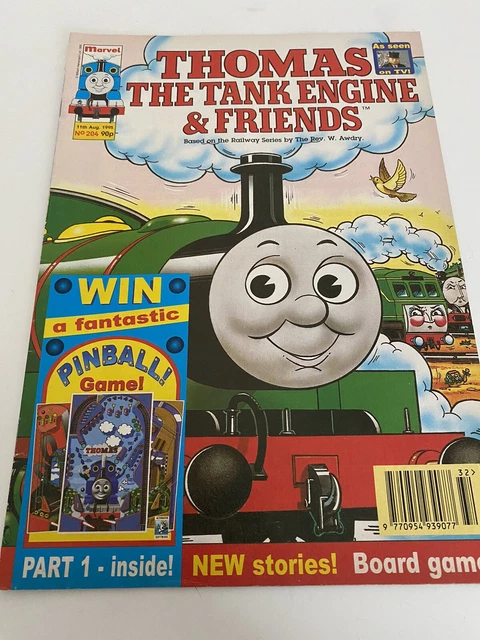 VINTAGE THOMAS THE Tank Engine & Friends Magazine 11th Aug 1995 Issue ...
