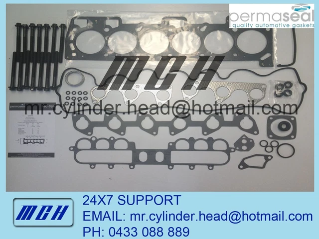 FORD FALCON FAIRLANE BA BF FG XR6T Permaseal MLS VRS Head Gasket Kit ...