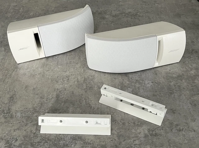 2 X BOSE White 161 Stereo Bookshelf Speakers £95.00 - PicClick UK