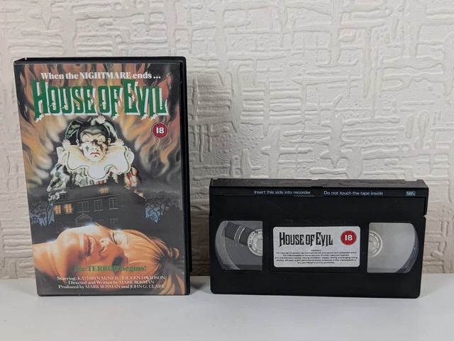 HOUSE OF EVIL Big Box VHS Ex Rental Horror VHS £14.99 - PicClick UK