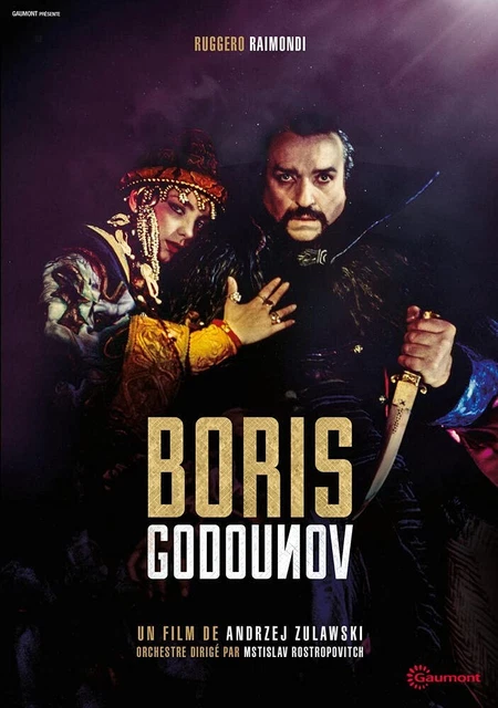 BORIS GODOUNOV (1989) (DVD) Ruggero Raimondi Kenneth Riegel Pavel Slabý ...