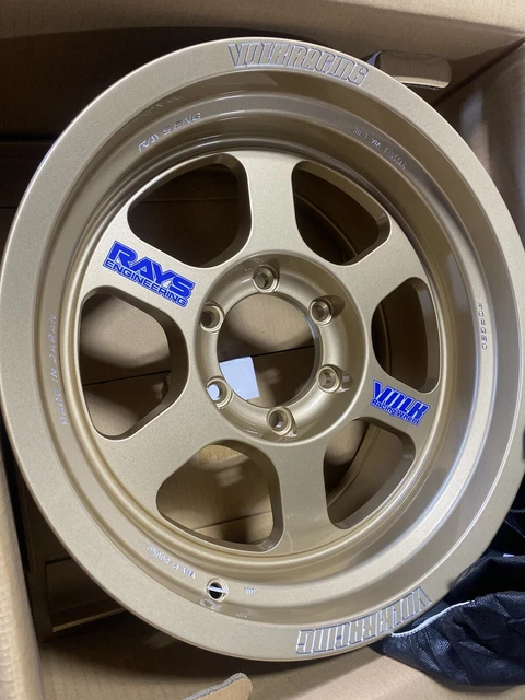 BLUE JDM JAPAN Rays Engineering VOLK Racing TE37 Wheel decals sticker ...