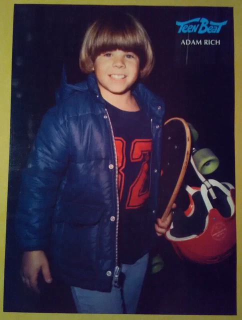 MAGAZINE PINUP~ ADAM RICH ~of TV's 8 Is Enough ~1970s ~~Back- Cindy ...