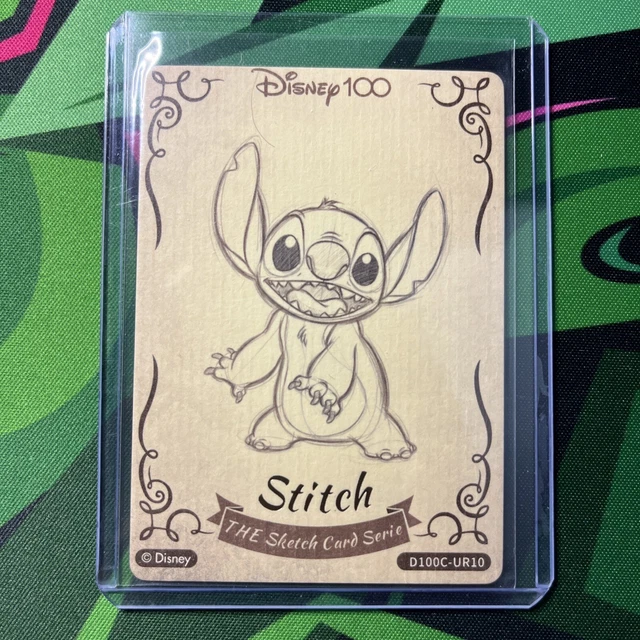 CARD.FUN DISNEY'S 100TH anniversary Carnival Wood Stitch Art Sketch ...