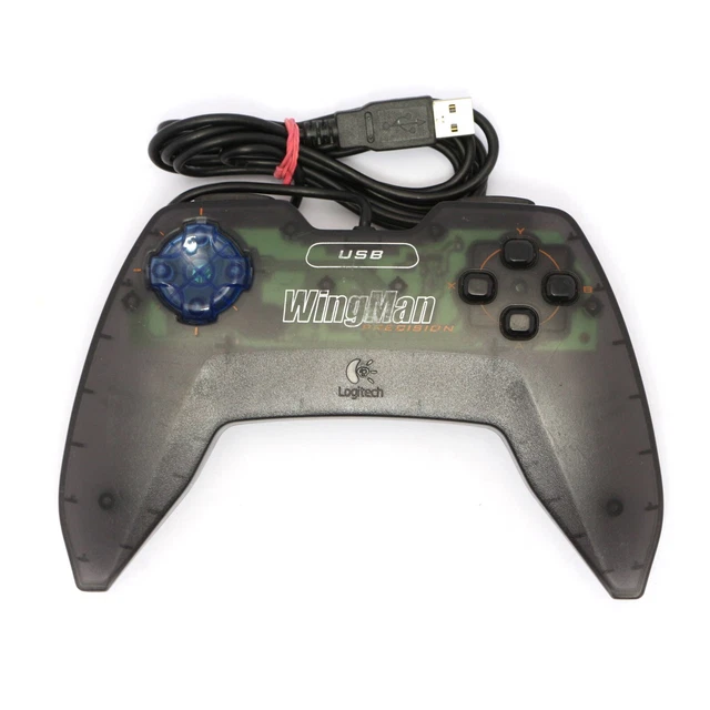 PC - WIRED USB Controller / Pad #schwarz-transp. WingMan Precision ...