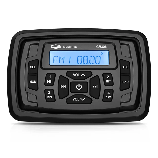 MARINE RADIO BOOT Auto Wasserdicht Bluetooth Stereo Empfänger Auto Mp3 ...