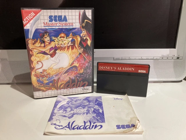 ALADDIN SEGA MASTER System Version PAL EUR 29,99 - PicClick FR