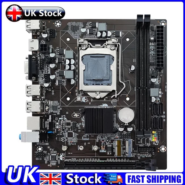 H61 COMPUTER MOTHERBOARD Supports M.2 NVME LGA1155 PC Mainboard DDR3 for I3 2130 £41.69 ...