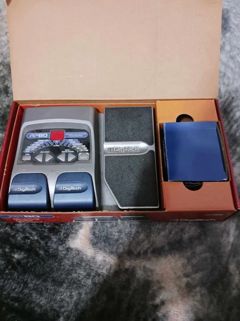 DIGITECH RP80 MULTI Effects Pedal Modeling Guitar Processor With Power ...