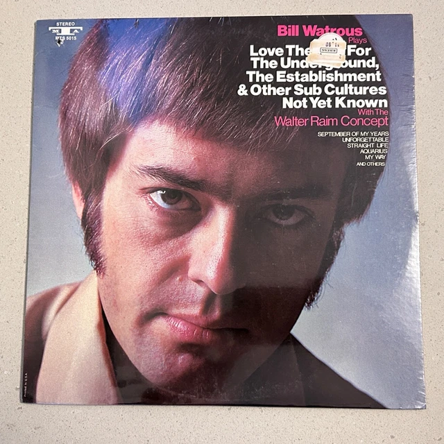 SEALED BILL WATROUS With The Walter Raim Concept JAZZ Vinyl 1969 LP MTA ...