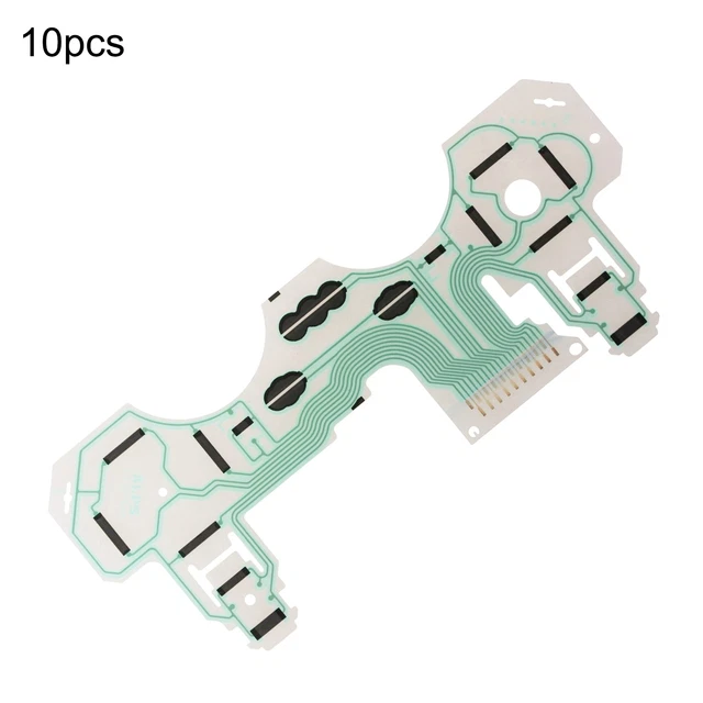 RIBBON CIRCUIT CONDUCTIVE Film Keypad Replace For PS3 Controller Dual ...