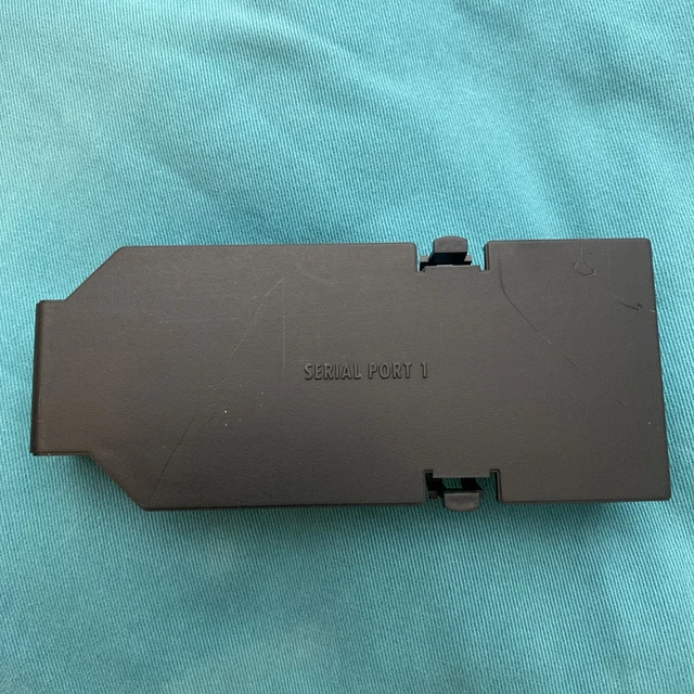 ORIGINAL OEM SERIAL Port 1 Cover Nintendo Gamecube - Black £3.84 ...