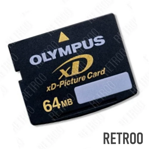 OLYMPUS 64 MB XD scheda immagine tipo S scheda di memoria fotocamera Fujifilm Olympus MXD64P3 ...