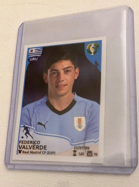 FEDERICO VALVERDE 2019 Panini Conmebol Copa America Brasil Album ...