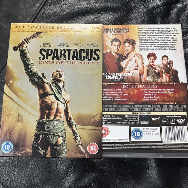 (33) SPARTACUS - Gods Of The Arena (DVD, 2011) With Slipcover EUR 1,14 ...