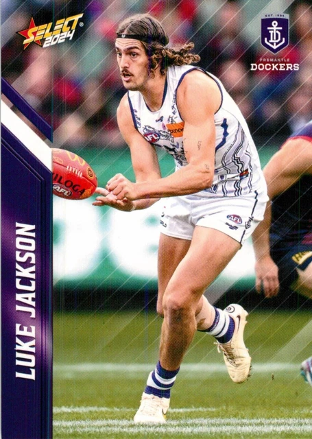 2024 FREMANTLE DOCKERS AFL Select Footy Stars Karte – Luke Jackson EUR ...
