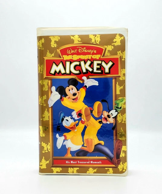 THE SPIRIT OF Mickey Walt Disney's VHS moments les plus précieux ...