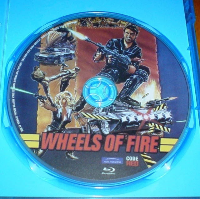 WHEELS OF FIRE (1985)- OOP Code Red Limited Edition Blu-ray Post-Nuke ...