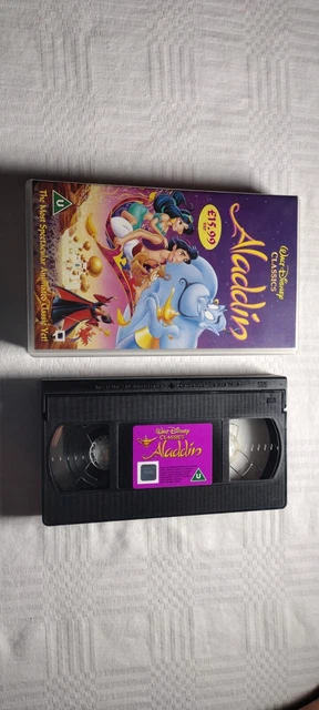 WALT DISNEY CLASSICS Aladdin (VHS/SH, 1994) £1.75 - PicClick UK