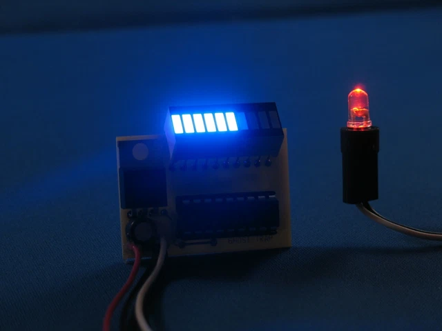 GHOSTBUSTERS MOVIE PROP Ghost Trap LED Bargraph Bar graph display Ghost ...