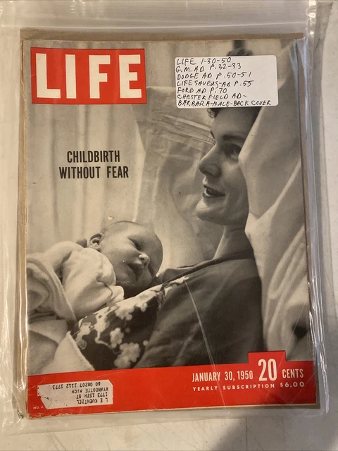 LIFE MAGAZINE JANUARY 30 1950 £3.51 - PicClick UK