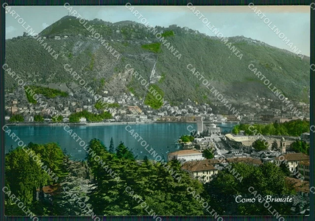 COMO BRUNATE LAGO di Como Foto FG cartolina KB3098 EUR 5,00 - PicClick FR