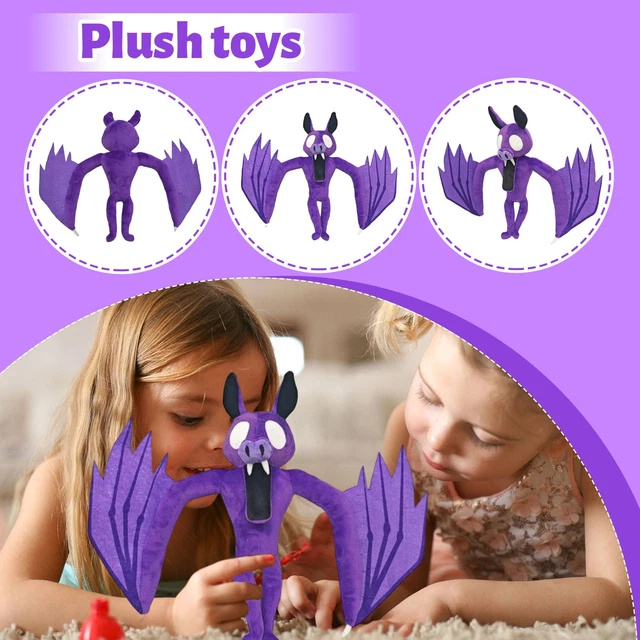 36CM 99 NIGHTS In The Forest Bat Plush Toy Roblox Plushie Doll Kid ...