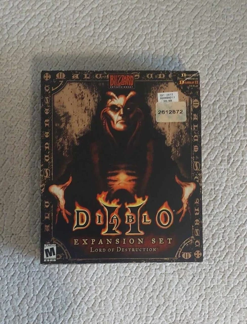DIABLO II EXPANSION Set Lord Of Destruction Pc Big Box 2001 $40.00 ...