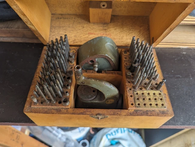 VINTAGE WATCHMAKERS TOOL. Boley. Staking Set £230.00 - PicClick UK