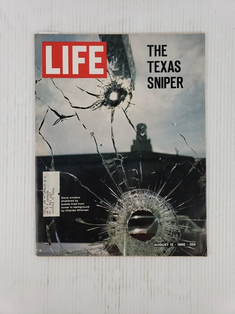 LIFE MAGAZINE AUGUST 12, 1966; The Texas Sniper, Games People Play ...