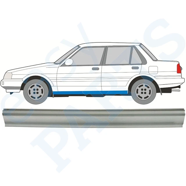 TOYOTA COROLLA E8 1983-1988 Sill Repair Panel Rocker Panel / Left £55. ...
