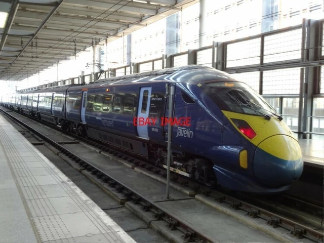PHOTO CLASS 395 Javelin 6-Car Emu No 395 028 Laura Trott At St Pancras ...