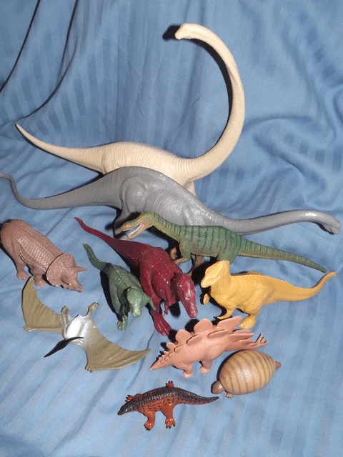 INVICTA TOYWAY BRITISH Natural History Museum Hard Plastic Dinosaurs ...