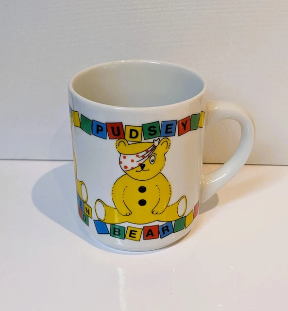 PUDSEY BEAR MUG - Vintage BBC Children In Need 1986 Collectible Gift £7 ...