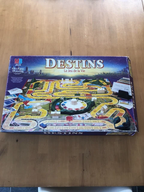 JEU DESTINS : Le jeu de la vie MB jeux vintage 1992 Complet Destin EUR ...