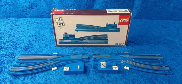 LEGO 755 LEGO Vintage Anni 70 Doppio Scambio Per Treni 12 Volt L7 EUR ...