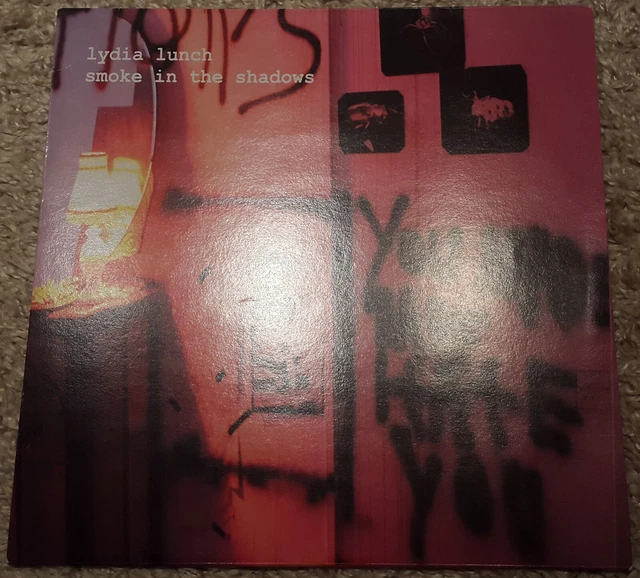 LYDIA LUNCH SMOKE In the Shadows Vinyl Maxi 12" 45RPM Mule Musiq 2006 ...