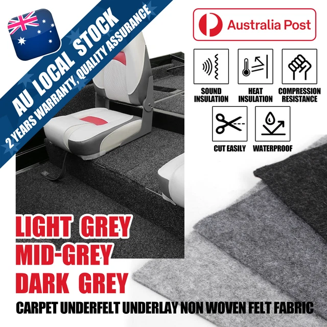 MARINE DECK CAR Carpet Underfelt Caravan Flooring Roof Trunk Liner Re ...