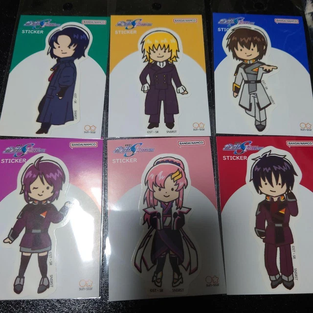 MOBILE SUIT GUNDAM Seed Freedom 7-Eleven Limited Sticker Set Japan ...