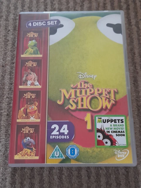 DVD THE MUPPET Show The Complete Season 1 24 Episodes DISNEY 4 disc set ...