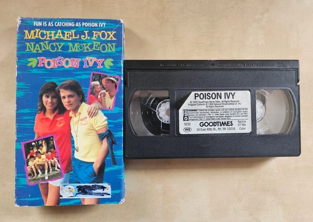 POISON IVY VHS Tape Michael J. Fox Nancy Mckeon RARE 1985 Comedy £7.40 ...