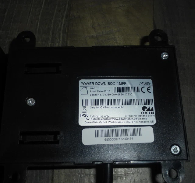 SET OF 2 - Okin Power Down Box 1MFP 74389 NEW (serta/tempur/ergomotion ...