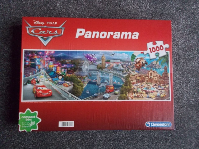 DISNEY/ PIXAR &CARS " Panorama 1000 Piece Jigsaw Puzzle From Clementoni ...