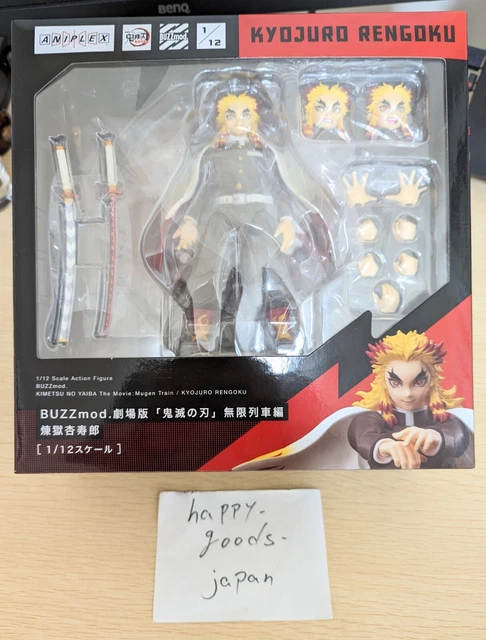 BUZZMOD. DEMON SLAYER kimetsu no yaiba Kyojuro Rengoku 1/12 Film ...