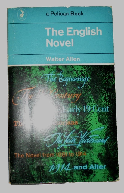 VINTAGE PELICAN #A435 THE ENGLISH NOVEL WALTER ALLEN Penguin PB 1968 EUR 6,00 - PicClick DE