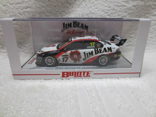 2009 FG FORD Steven Johnson Djr Racing 1:43 Scale Jim Beam Falcon $75. ...